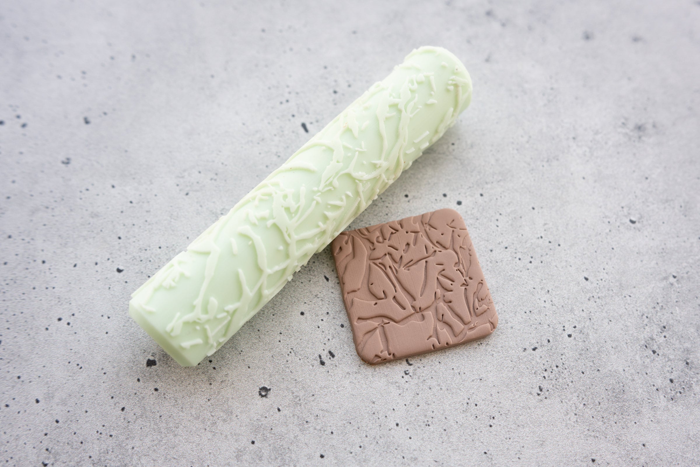 Bark Roller - Resin Texture Roller – Elizabeth Lee Clay